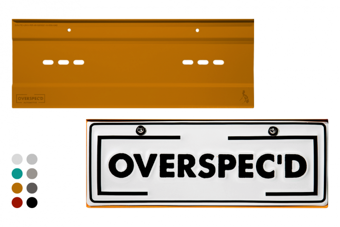 Overspec'd | Universal Plate Protector (UPP)